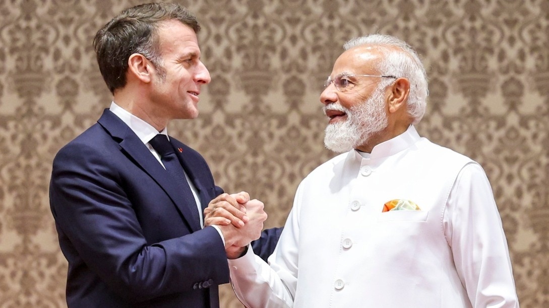 Thanks for joining movement: Macron backs India's push for social media ...