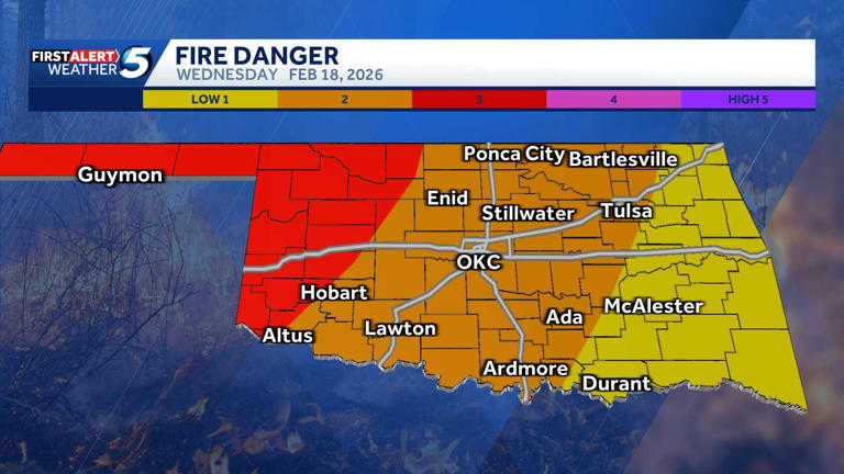 Oklahoma fire risk continues after wildfires injure 4 firefighters ...