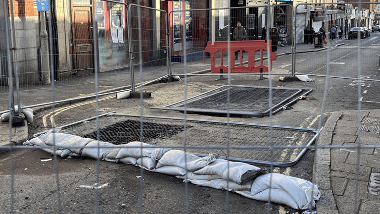 'Our high street is a ghost town after sink hole'