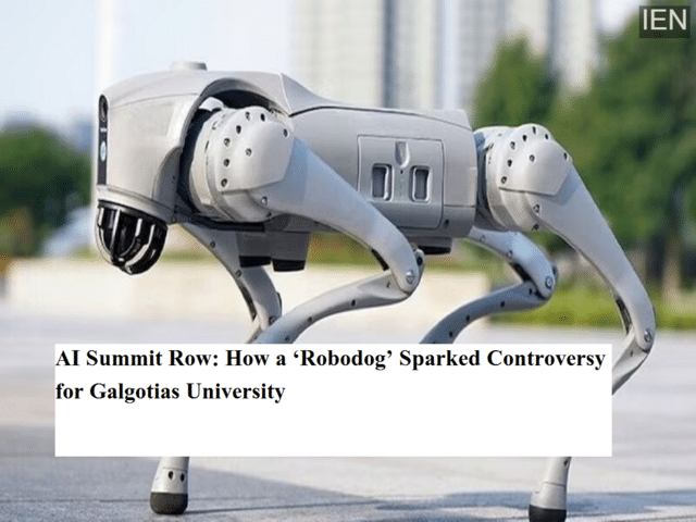 AI summit row: How a 'robodog' sparked controversy for Galgotias University