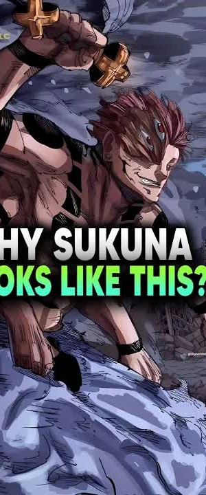 Why Sukuna has multiple hands, eyes and two mouths? #sukuna #jjk # ...