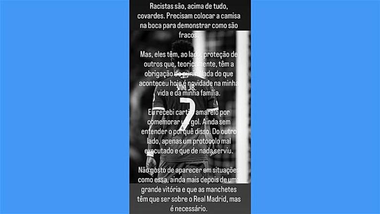 Vini Jr. acusa de racismo a Prestianni, que se arriesga a 10 partidos ...