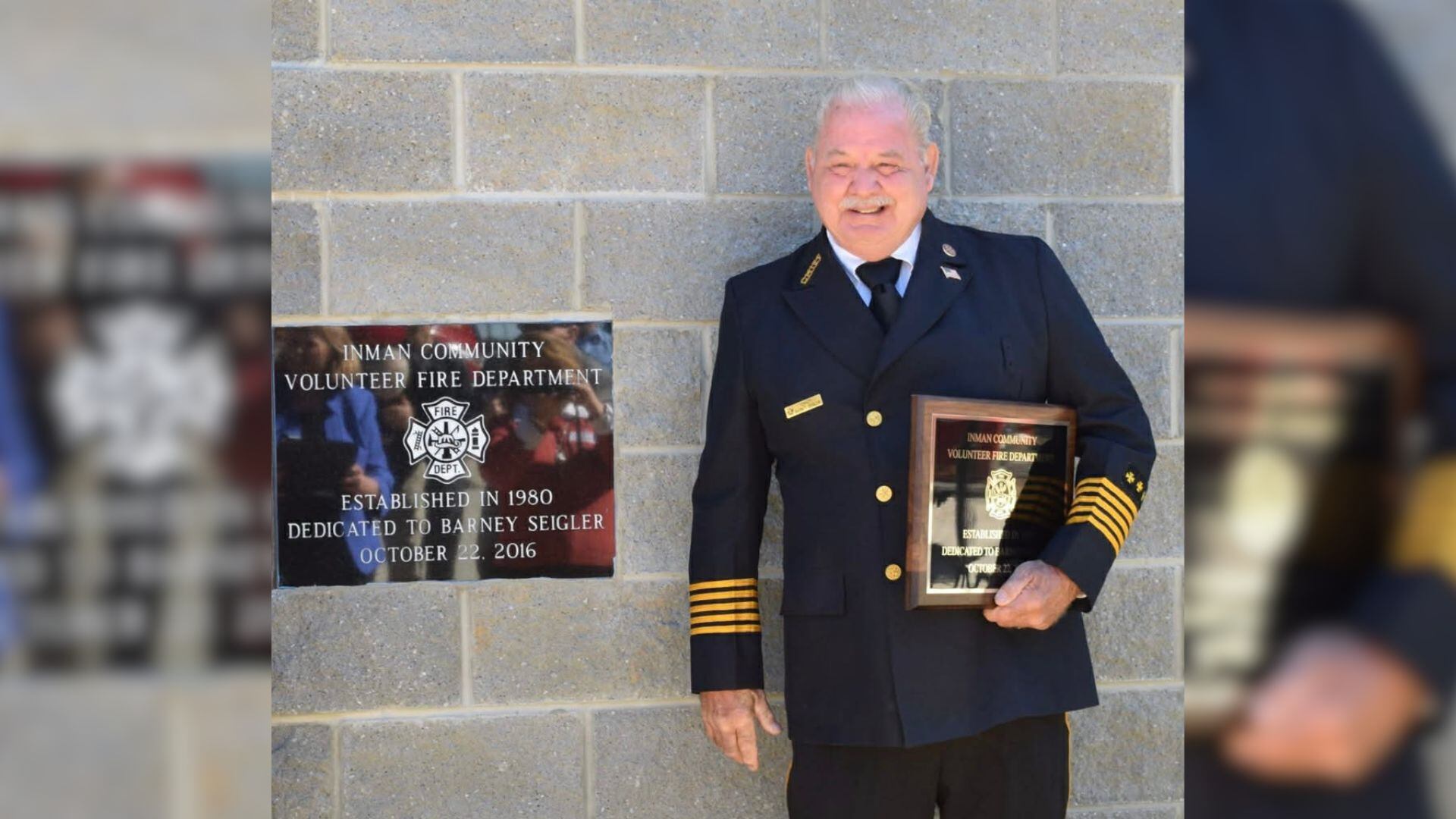 Inman fire department mourns founding chief