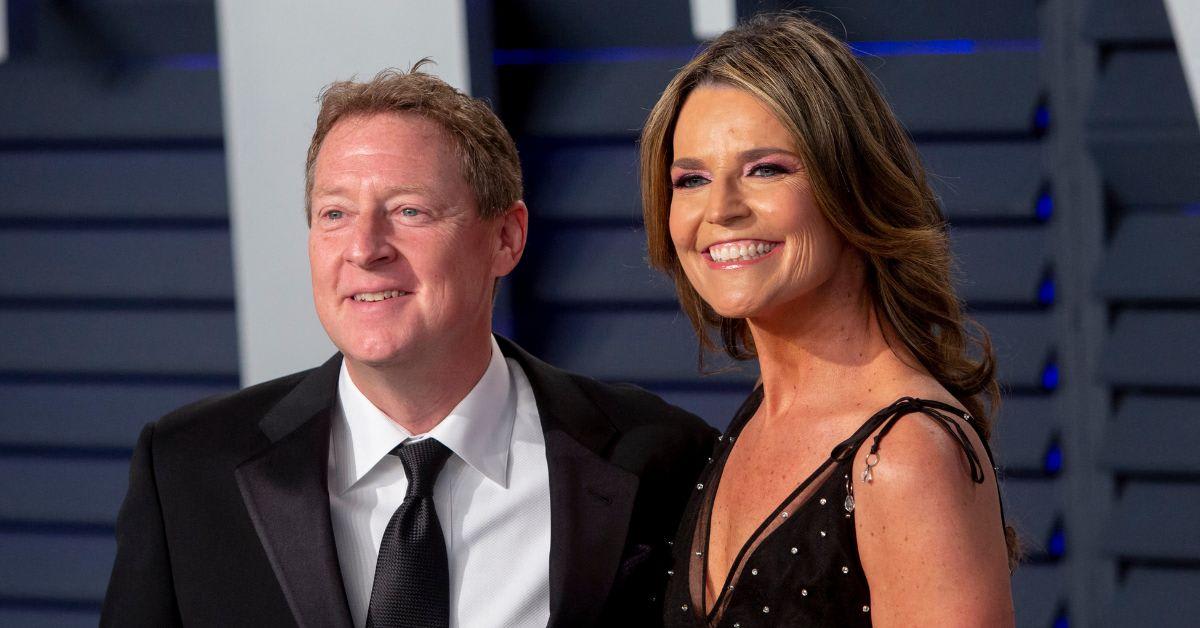 Savannah Guthrie's husband Michael Feldman breaks cover as he lands in ...