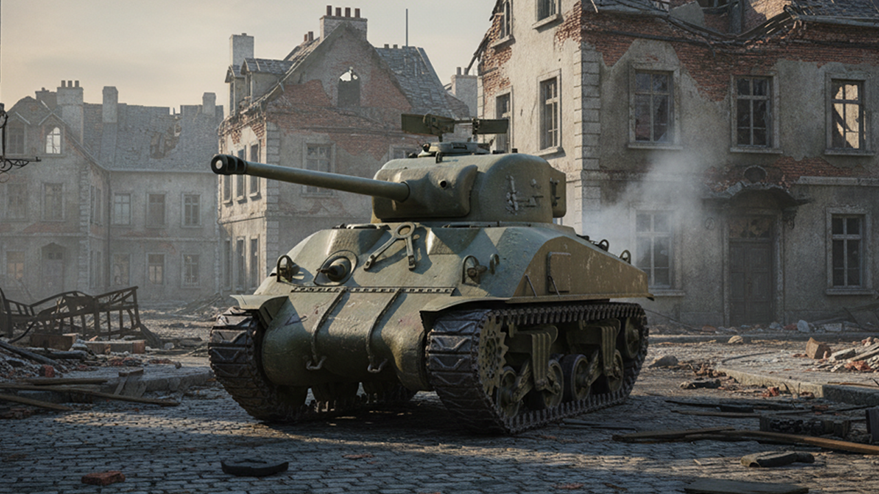 The panzerfaust shot that nearly destroyed a Sherman in Belgium