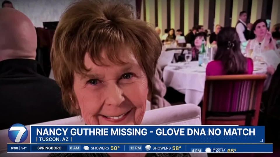 Police in Nancy Guthrie investigation say glove DNA didn't match ...