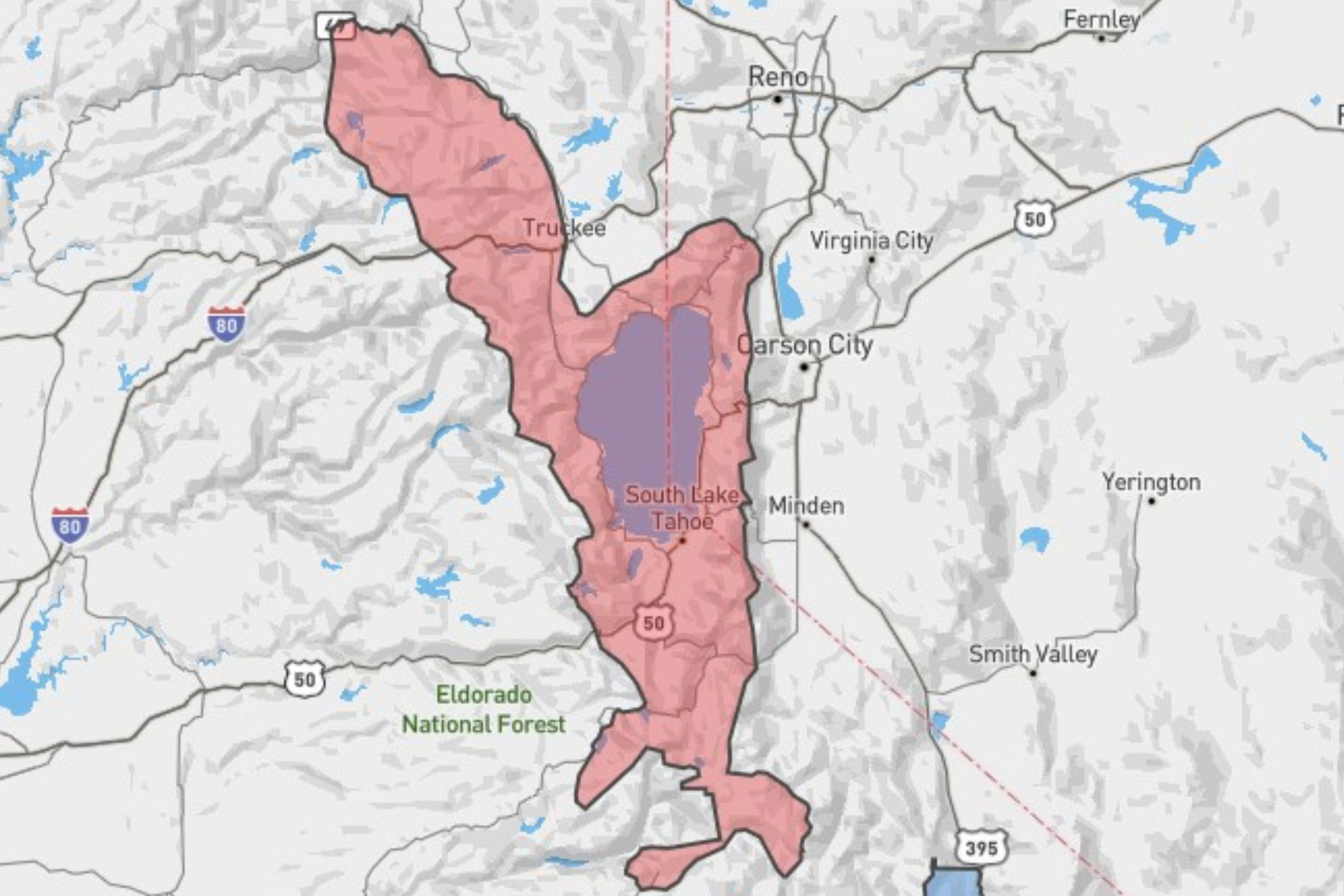 Map shows where 9 skiers missing after major avalanche strikes California