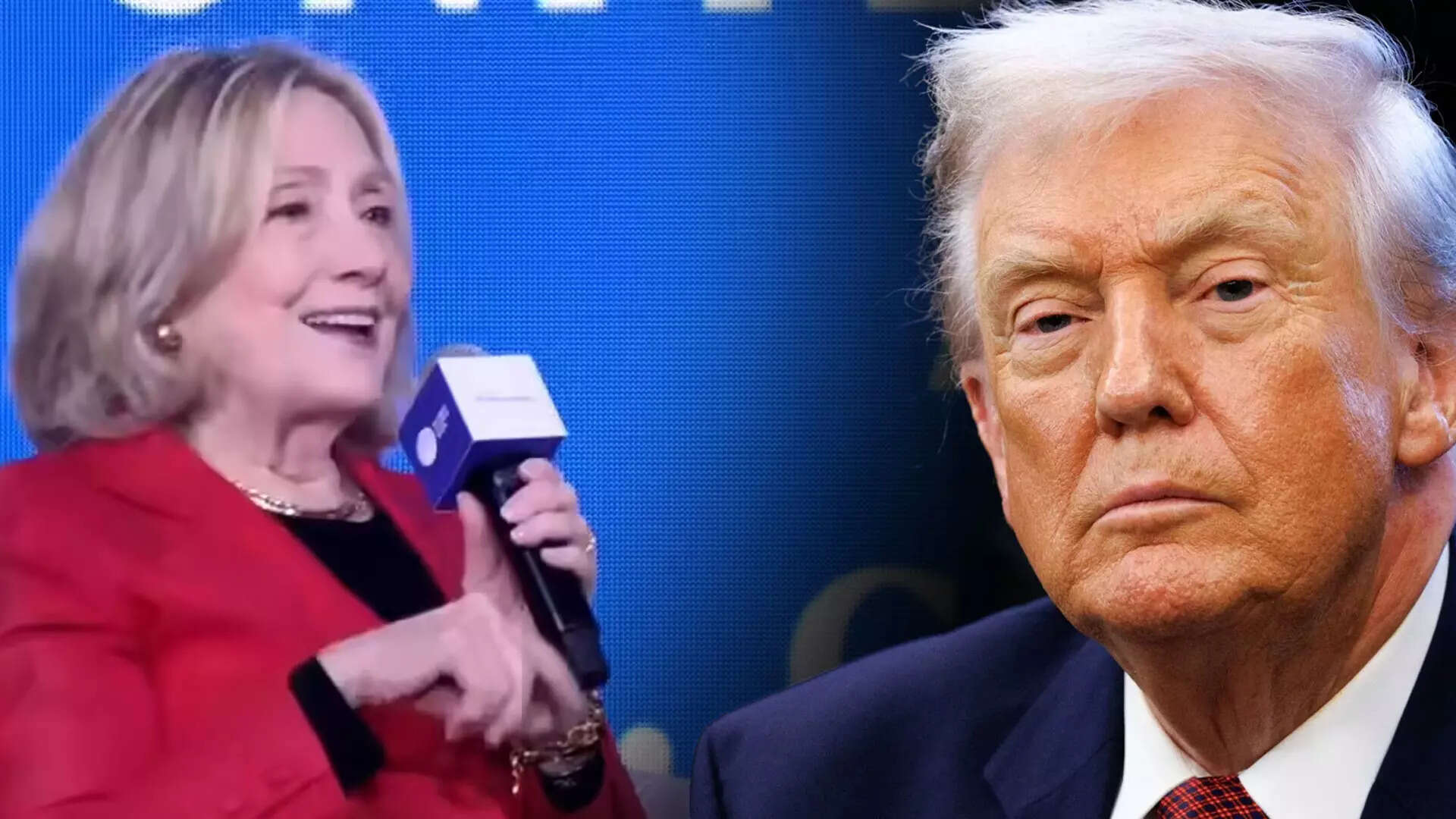 'Can't wait for Trump to go': Hillary Clinton hails India, pushes ...