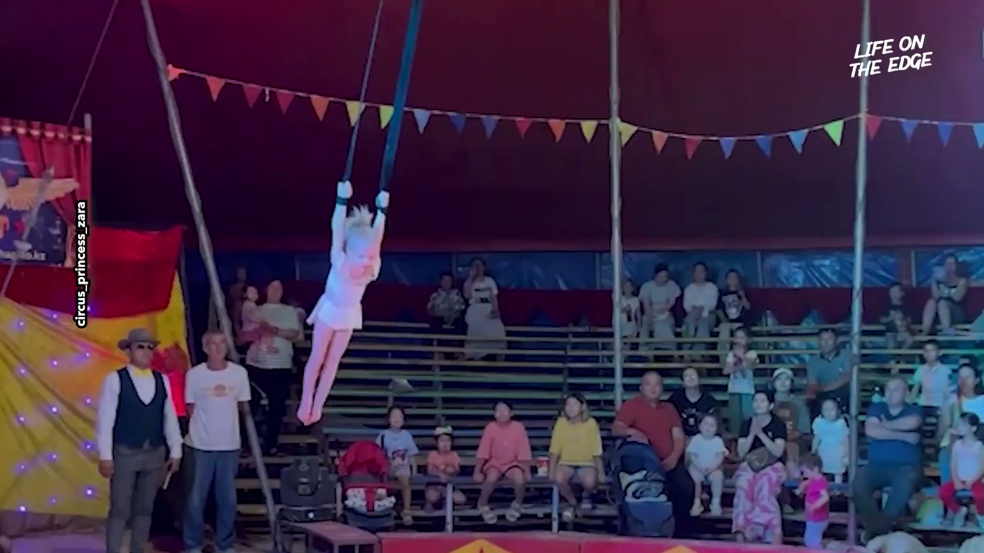 Pint-sized circus performer