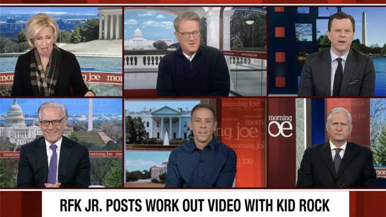 MS NOW panel goes off the rails over 'lunkhead' RFK Jr. video