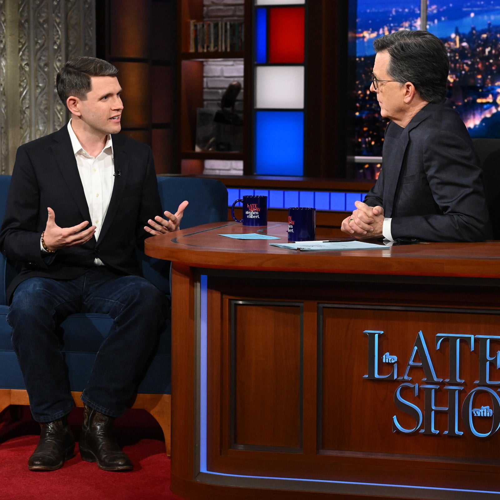 Stephen Colbert slams CBS again amid controversy over Talarico interview