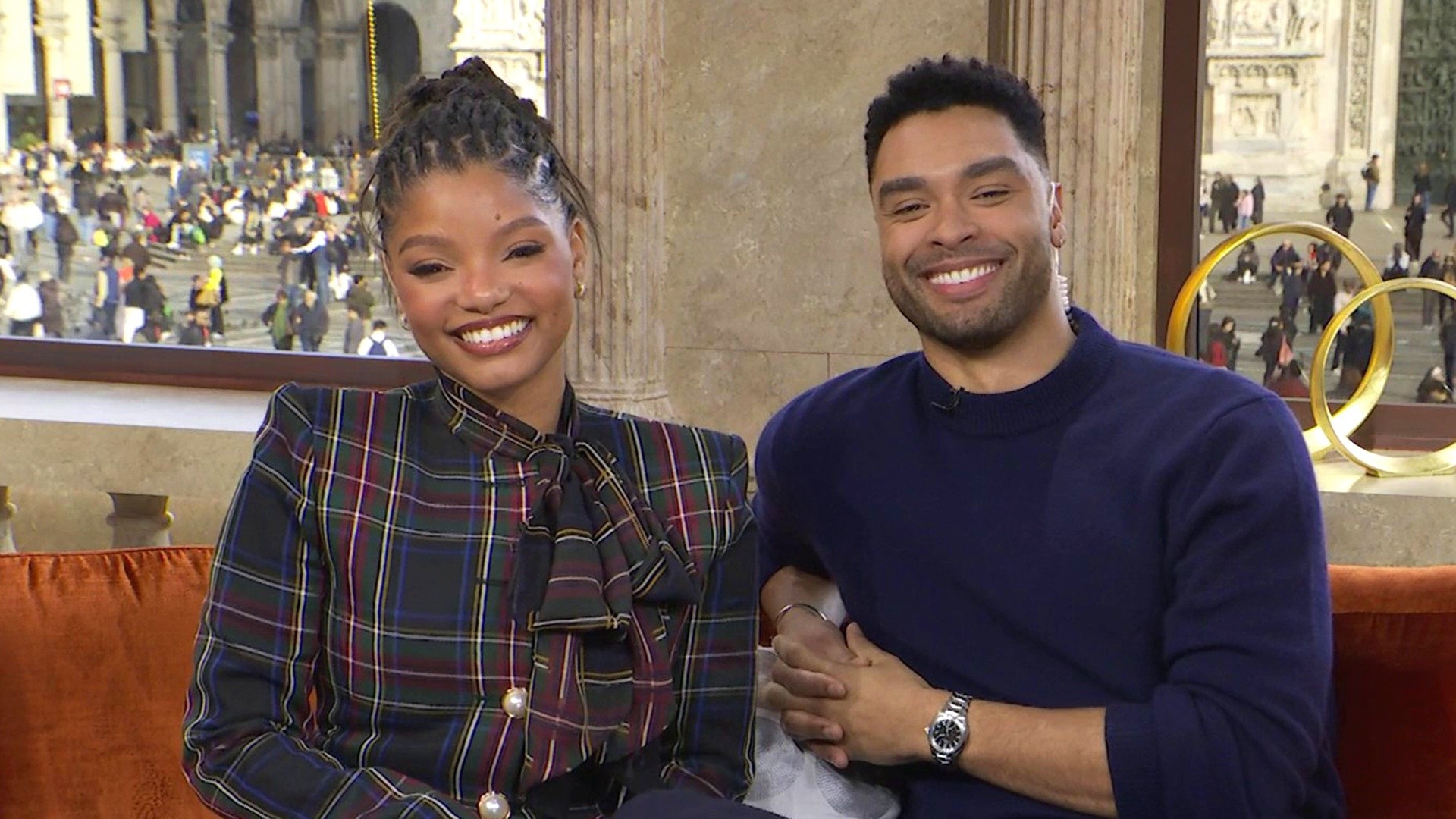 Halle Bailey, Regé-Jean Page talk ‘You, Me & Tuscany’ on Today