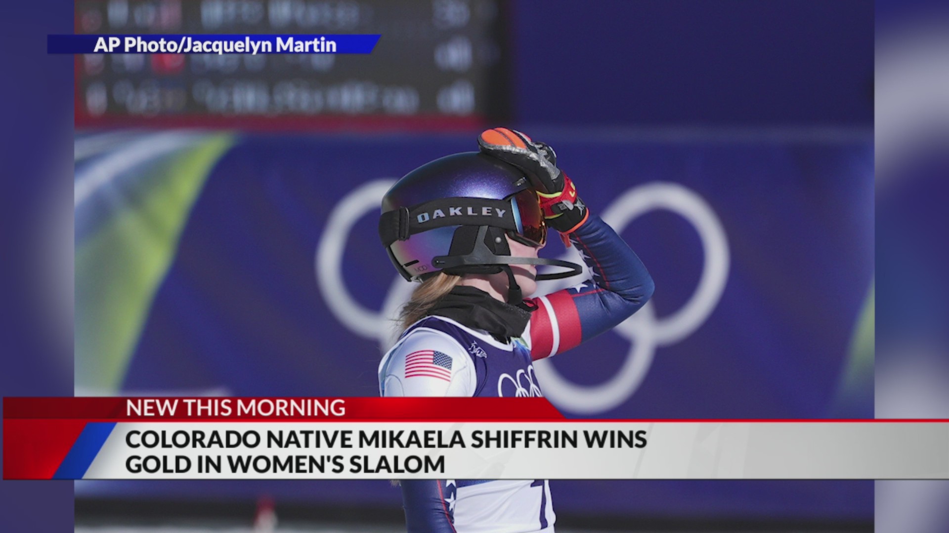 Colorado's own Mikaela Shiffrin brings home gold medal