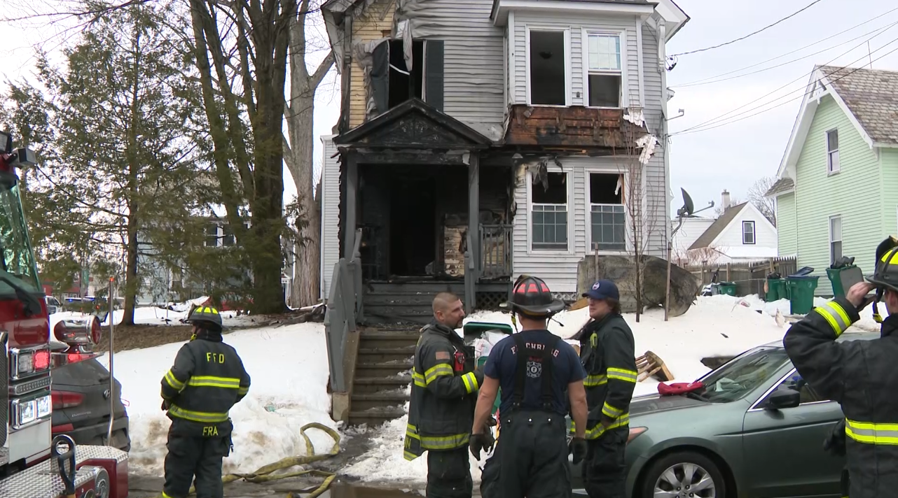7 displaced, 1 rescued after fire breaks out at home in Mass. city