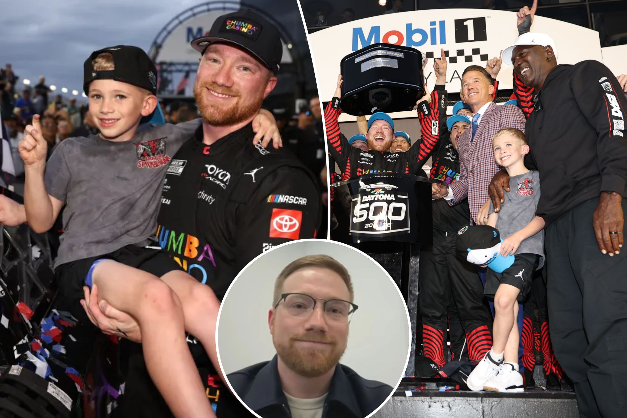 Tyler Reddick responds to viral Michael Jordan video with son after ...