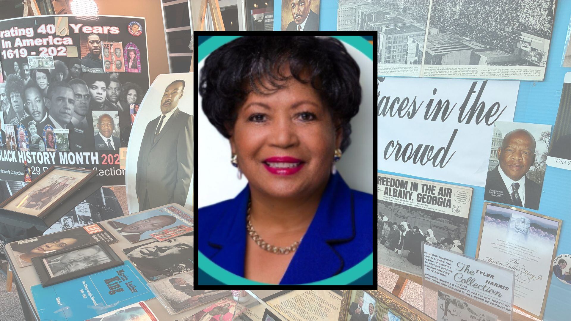 Daughter of slain civil rights leader visits South Georgia