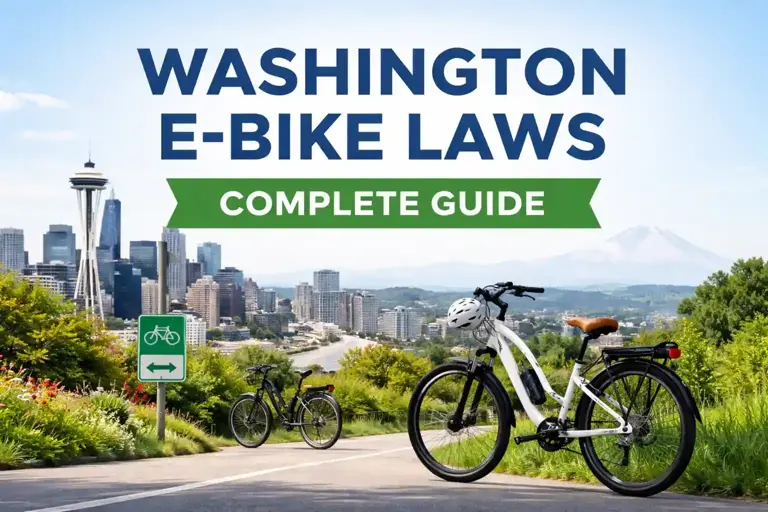 Washington e-bike laws 2026 - rules, classes, helmets, age & where you ...