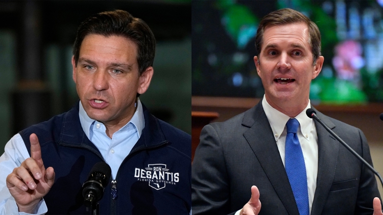 Ron DeSantis shrugs off Andy Beshear’s late-night jab: ‘I wear it as a ...