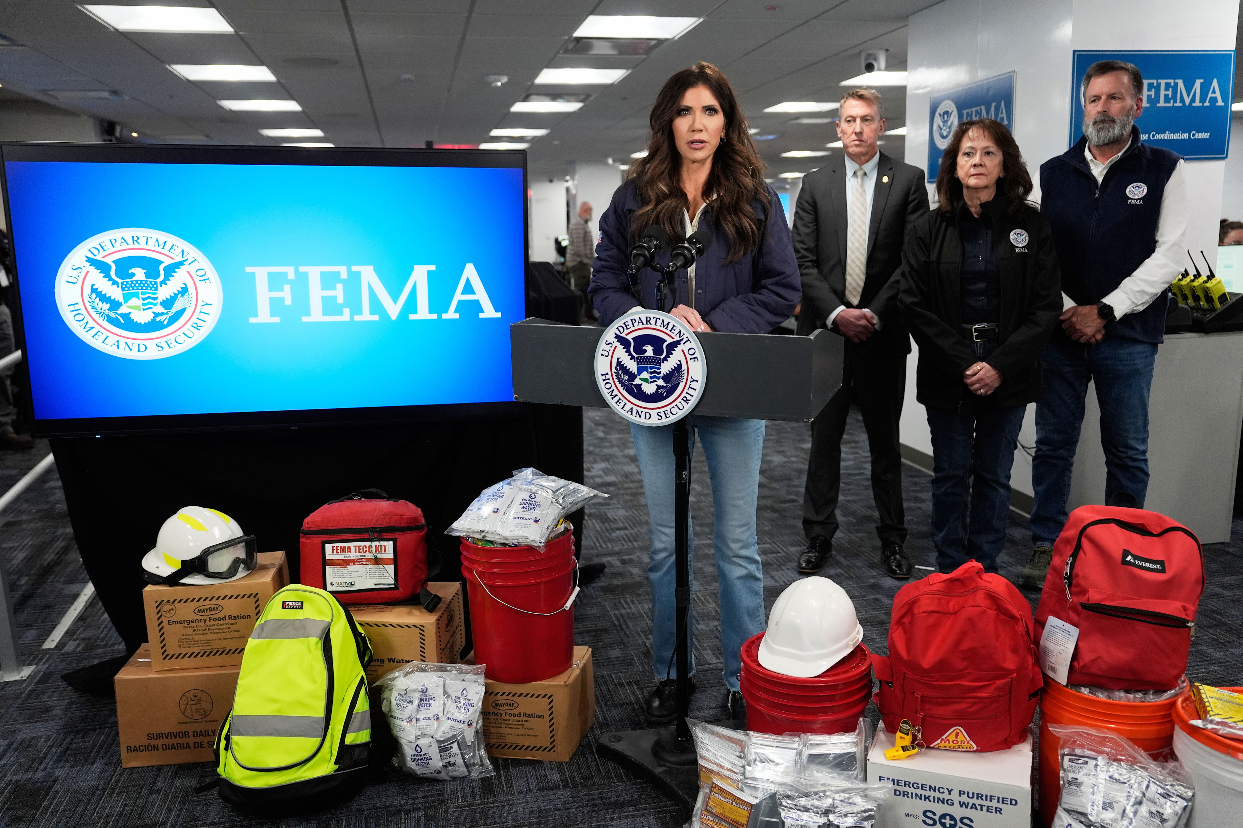 Trump officials limit FEMA travel to disaster areas amid funding lapse ...