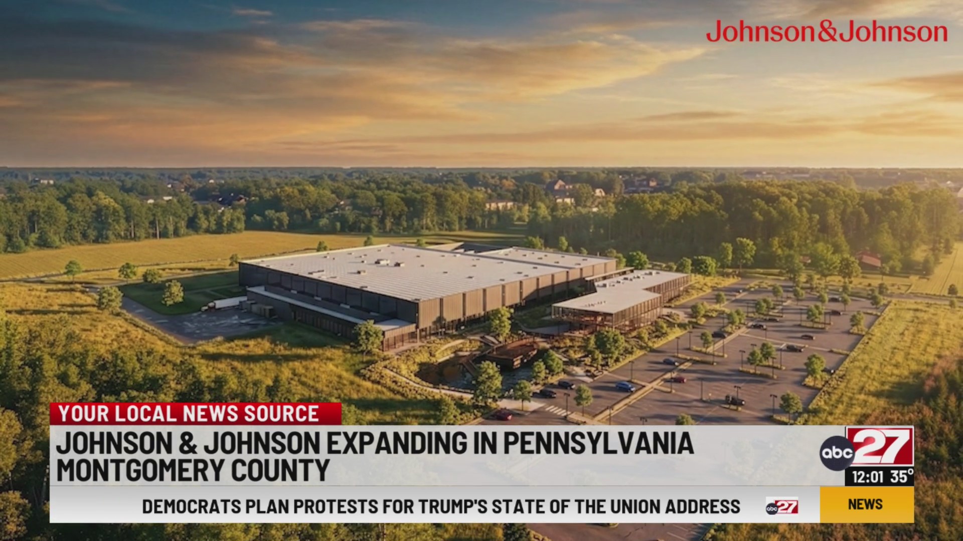 Johnson & Johnson expanding in Pennsylvania