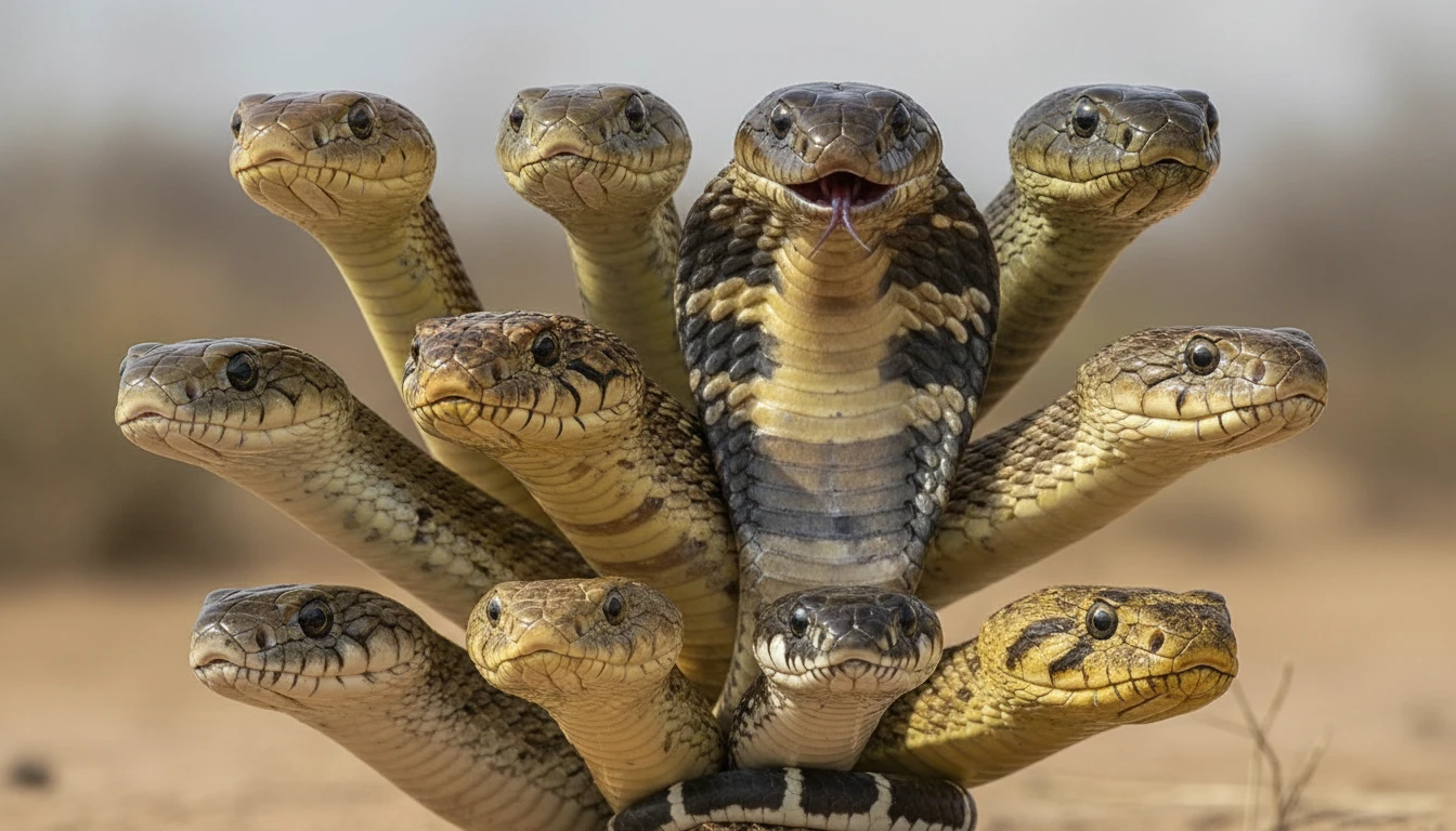 10 signs of snakes with extremely potent venom