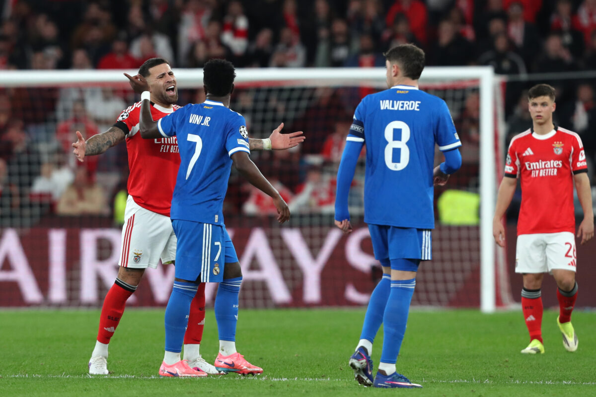 Soccer star Vini Jr. claims opposing player yelled racist insult to him ...