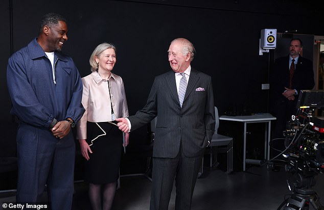 King Charles hails Sir Idris Elba as 'a real inspiration' and tells him ...