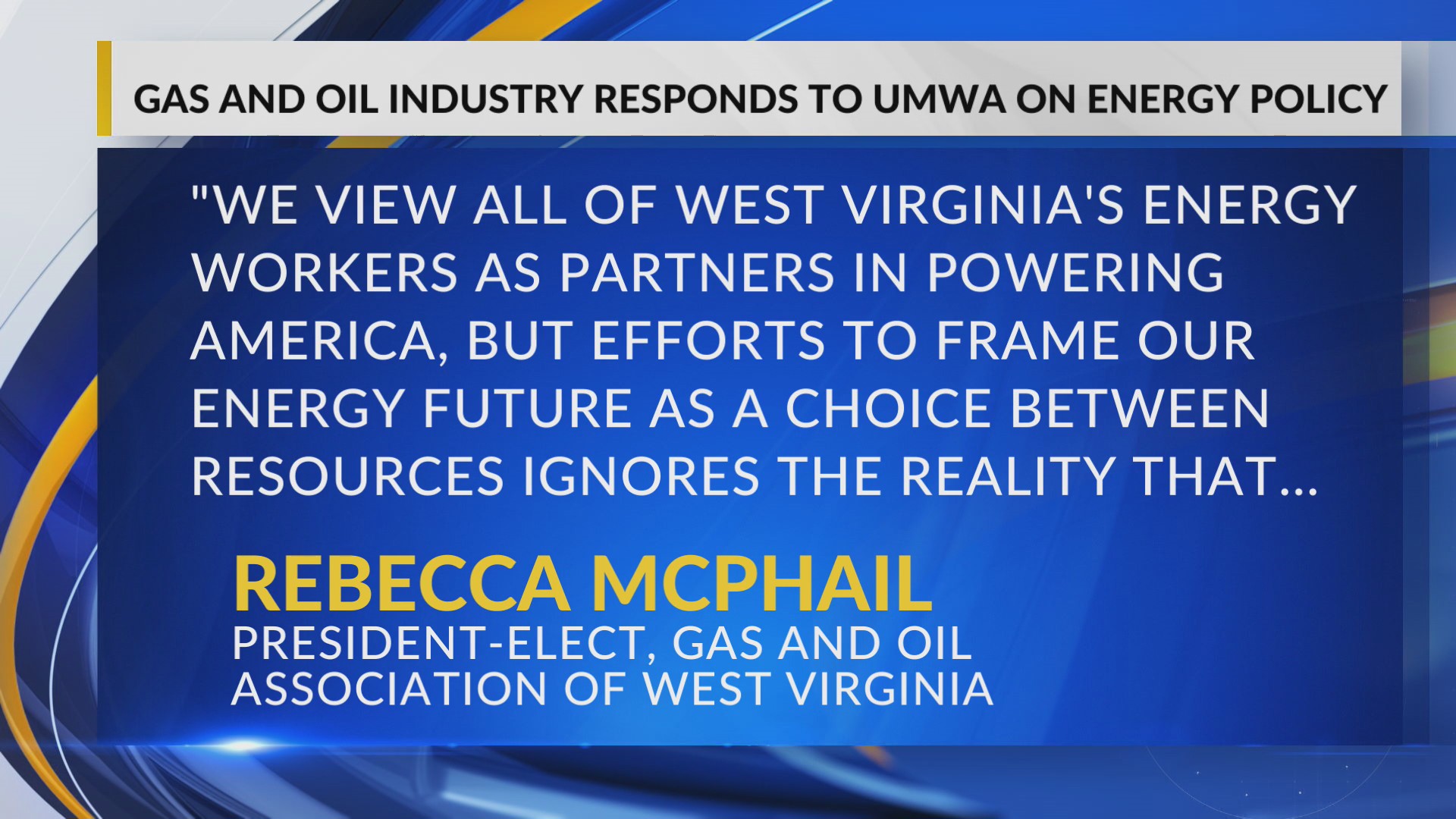 WV Gas and Oil Association releases statement on the future of energy ...