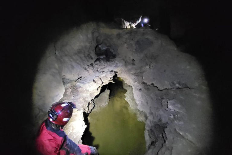 Stranded caver rescued in Highlands in dramatic underground operation