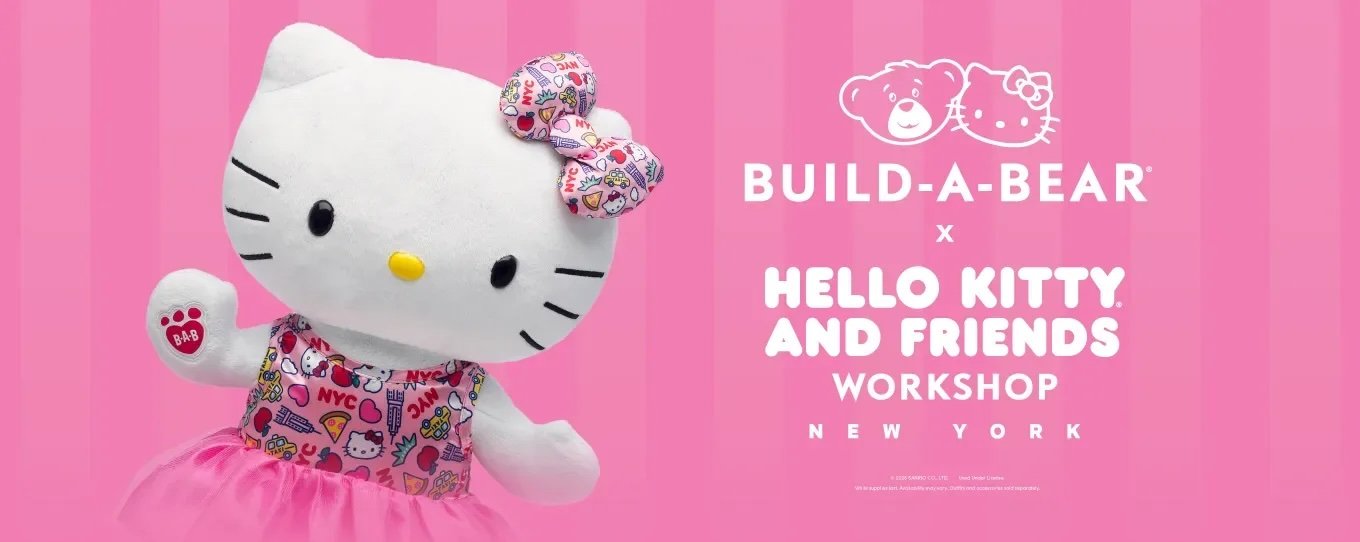 Build-A-Bear Hello Kitty & Friends workshop opening, East Rutherford NJ