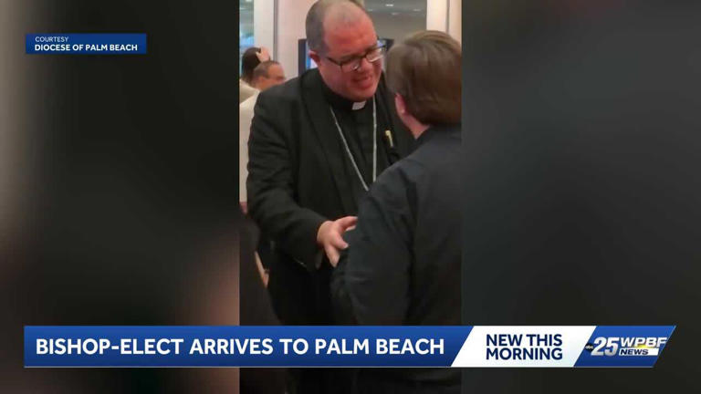 New bishop arrives in South Florida as Lent begins