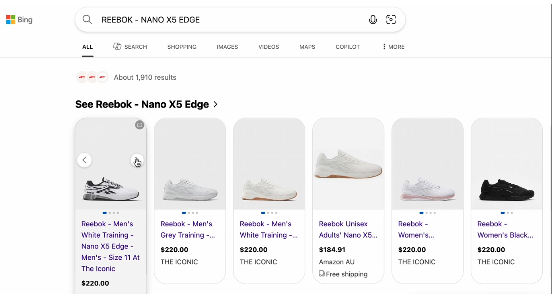 Microsoft Advertising adds a multi-image creative to shopping ads