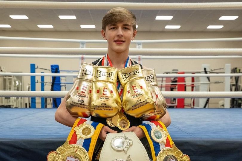 Liverpool boxer celebrating after winning seventh national title and ...