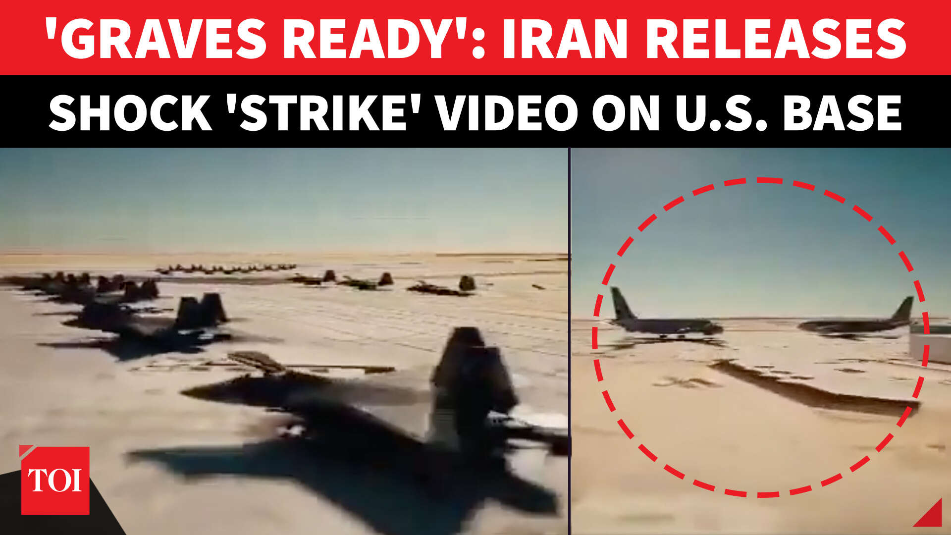 Big! Iranian missiles 'lock on' US base in Jordan? '5,000 graves ready ...