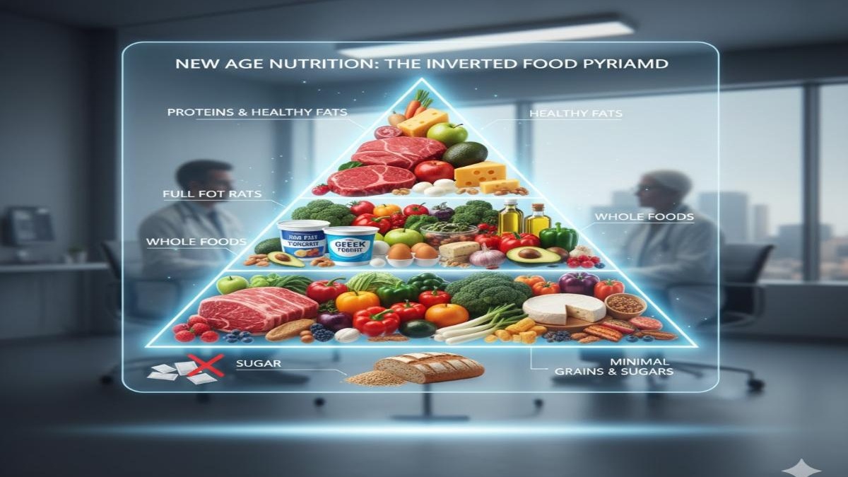 The great dietary flip: Why the new inverted food pyramid is winning ...