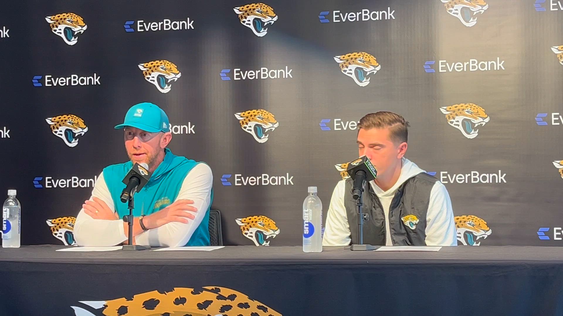 Jacksonville Jaguars head coach Liam Coen on Travis Hunter in year 2