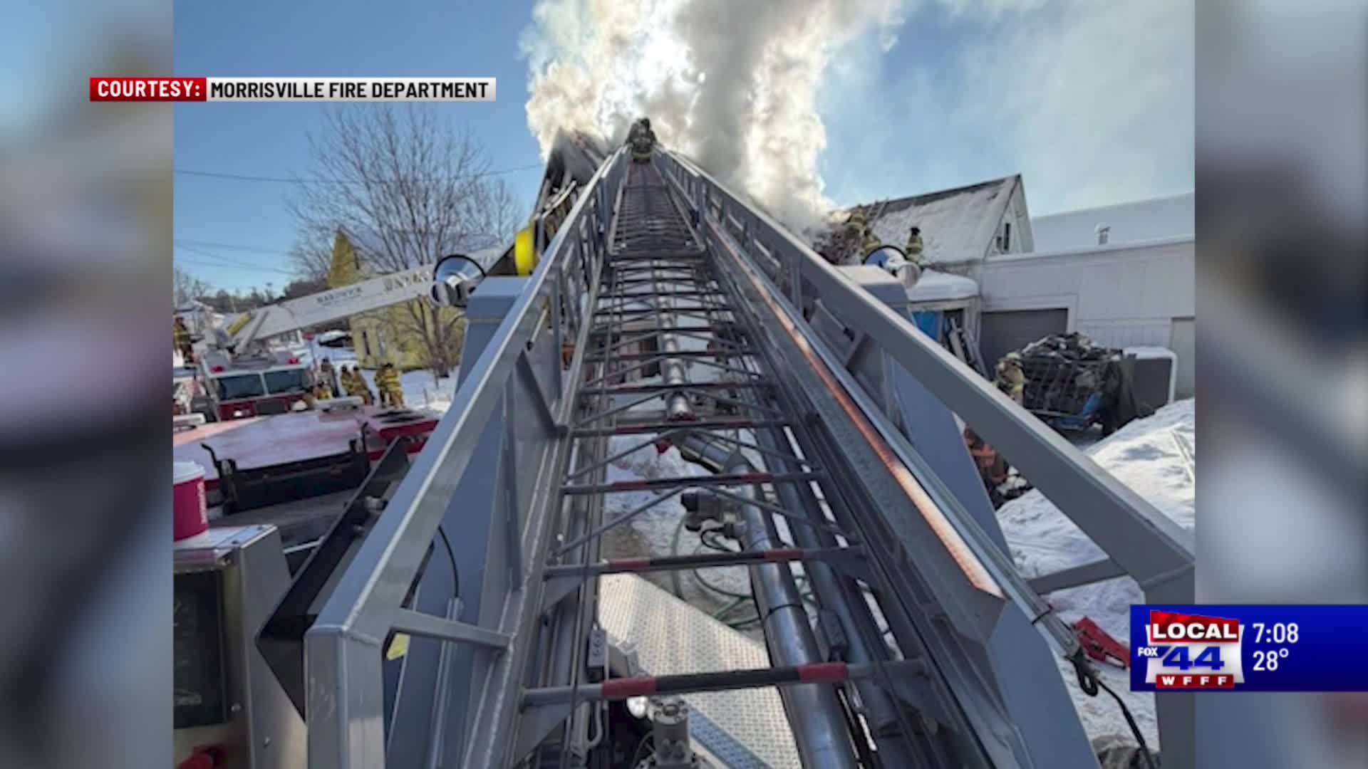 Weekend chimney fire extinguished in Morrisville, Vt.