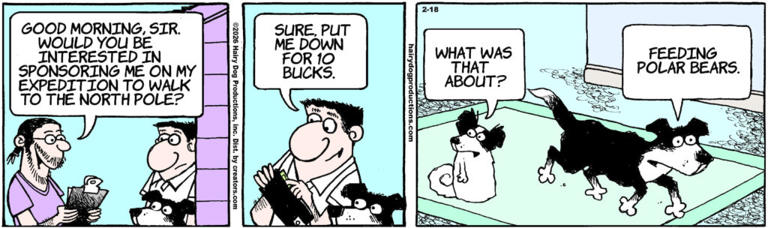 The latest comic strips from the Creators Syndicate (2/18)