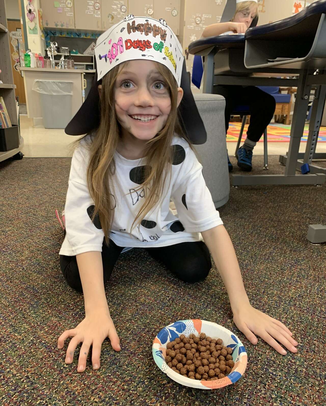 Onekama K-2 students celebrate 101st day of school