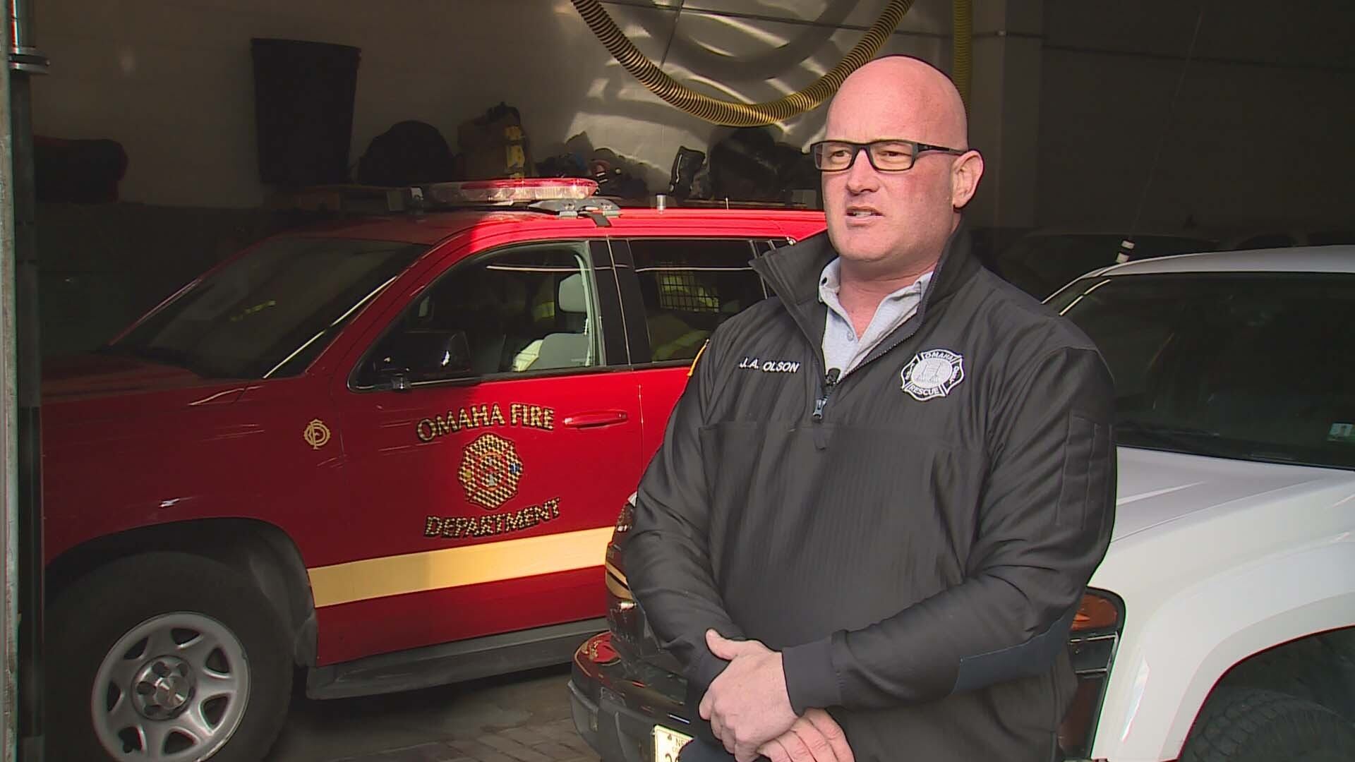 Omaha fire captain John Olson laid to rest