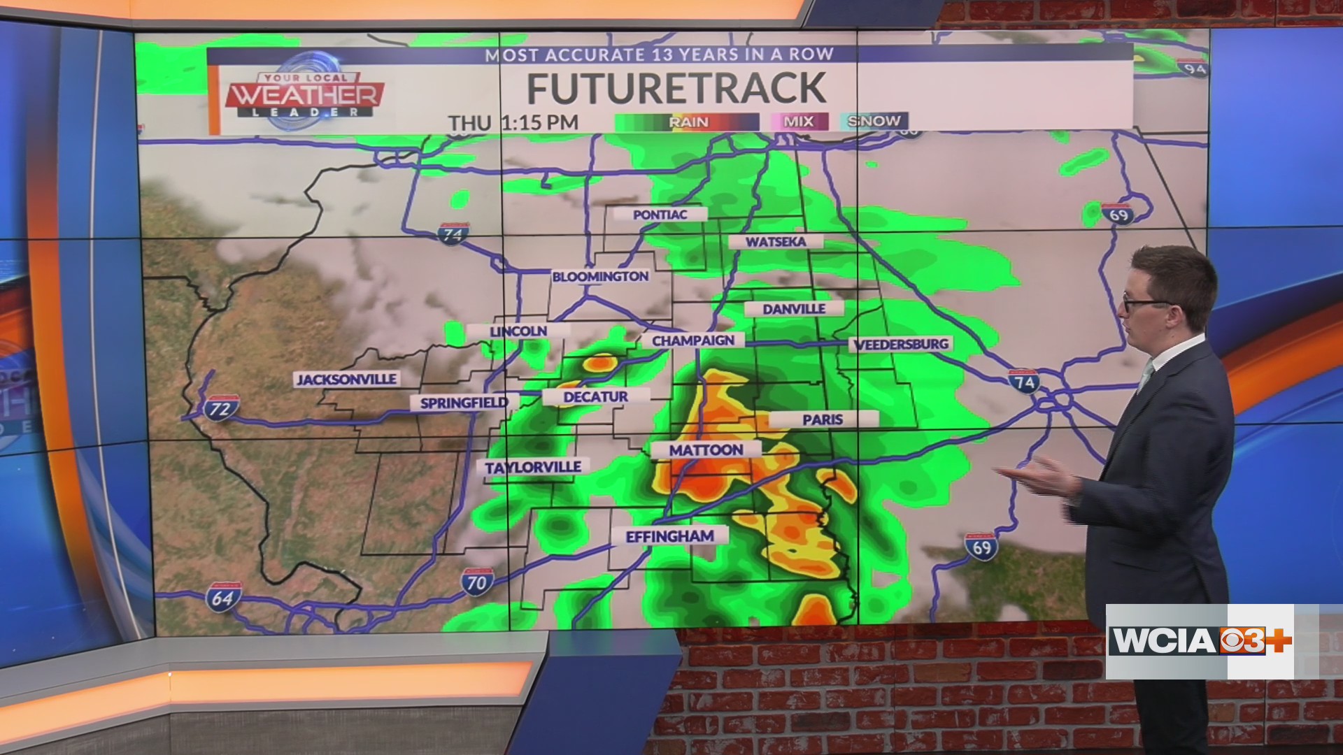 Jacob: "Fire weather today, severe storm potential tomorrow"
