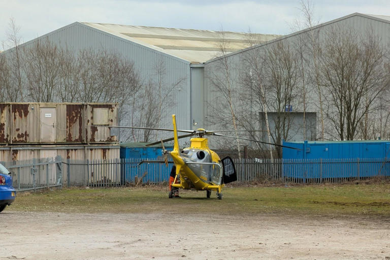 Man dies after air ambulance deployed to incident near Chesterfield