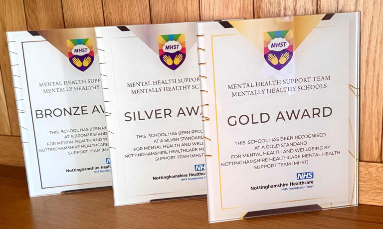 Twelve Notts schools achieve mentally healthy school award status