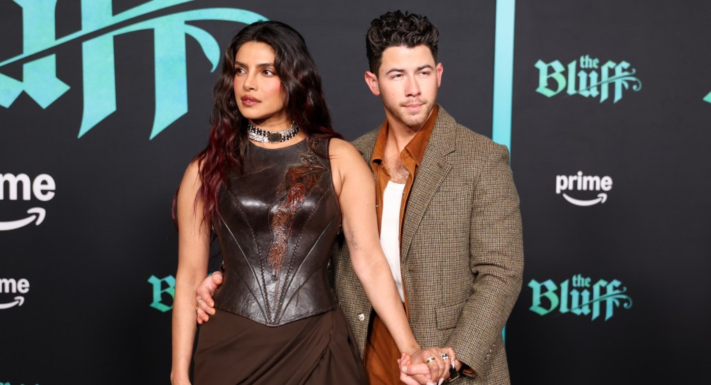 Priyanka Chopra Jonas styles 'The Bluff' costume piece by Antoinette ...