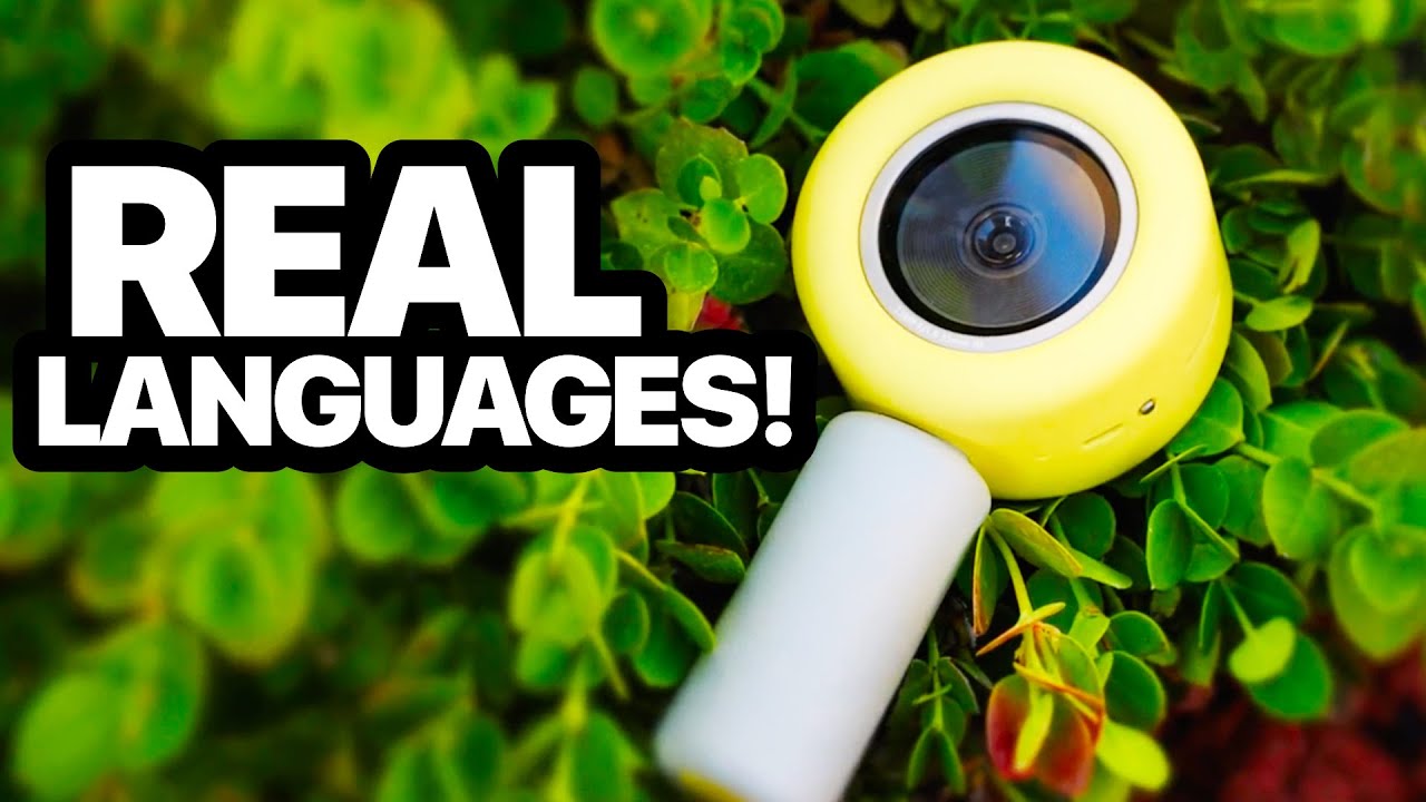 This AI camera teaches kids languages without distractions