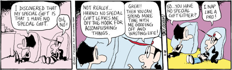 The latest comic strips from the Creators Syndicate (2/18)