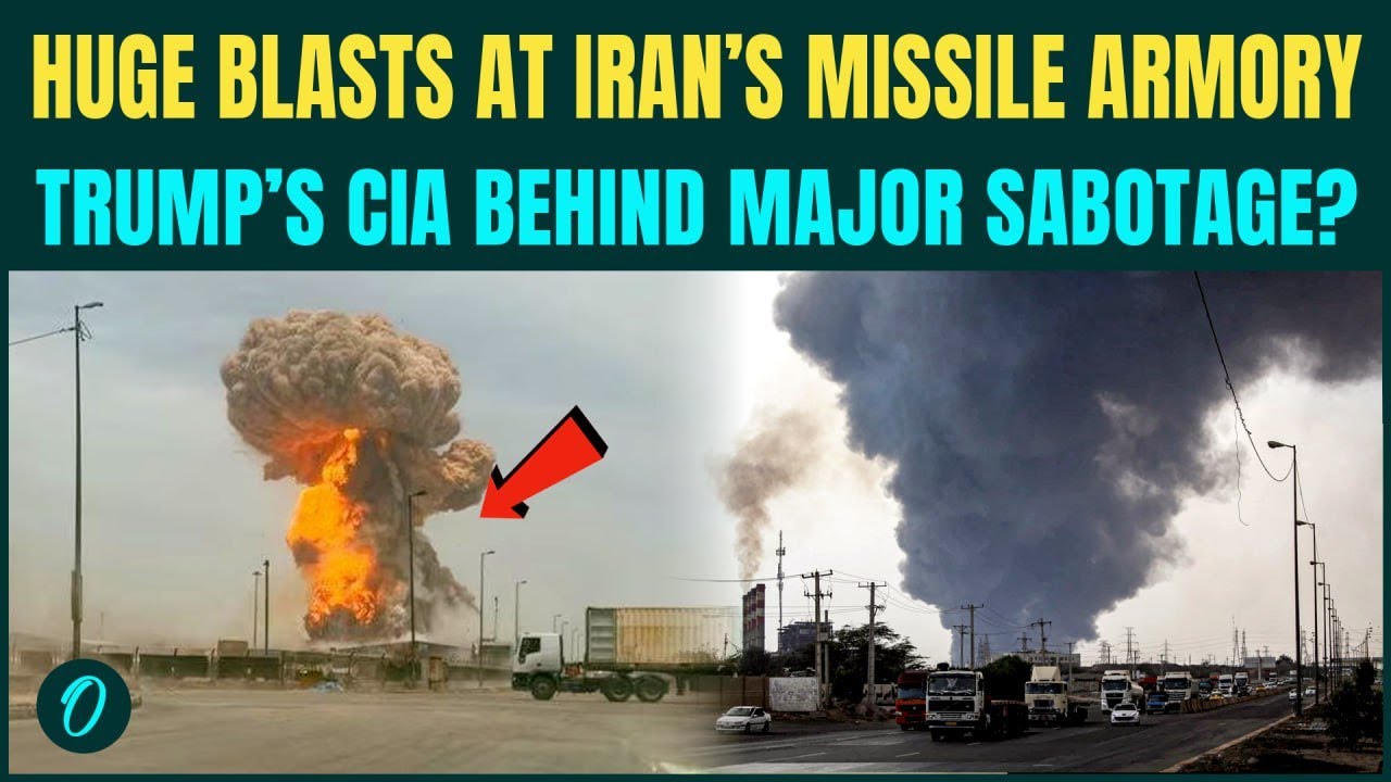 Iran breaking: Massive explosion in missile stockpiles in Shiraz; Trump ...