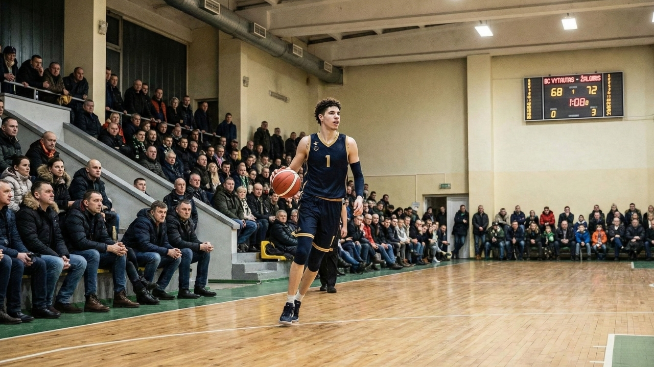 Ball brothers begin professional careers in Lithuania in 2017