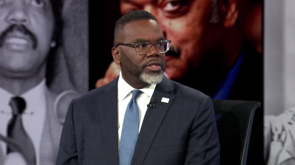 Chicago Mayor Brandon Johnson on Rev. Jesse Jackson: "I'm not mayor ...