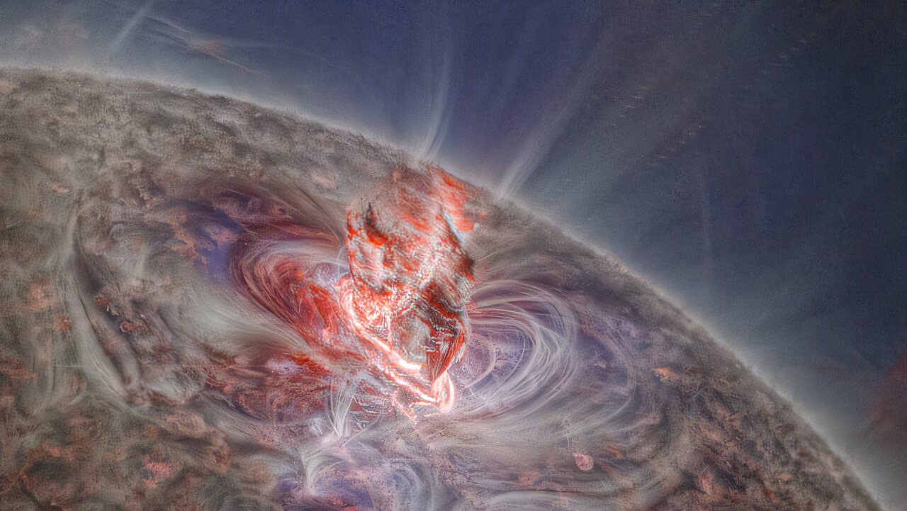 Eclipse research finds turbulent times in the sun's corona